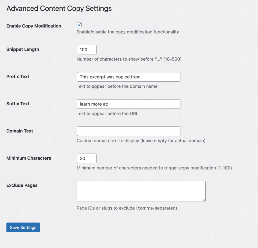 Free WordPress Plugin: Advanced Content Copy - The AV Coach